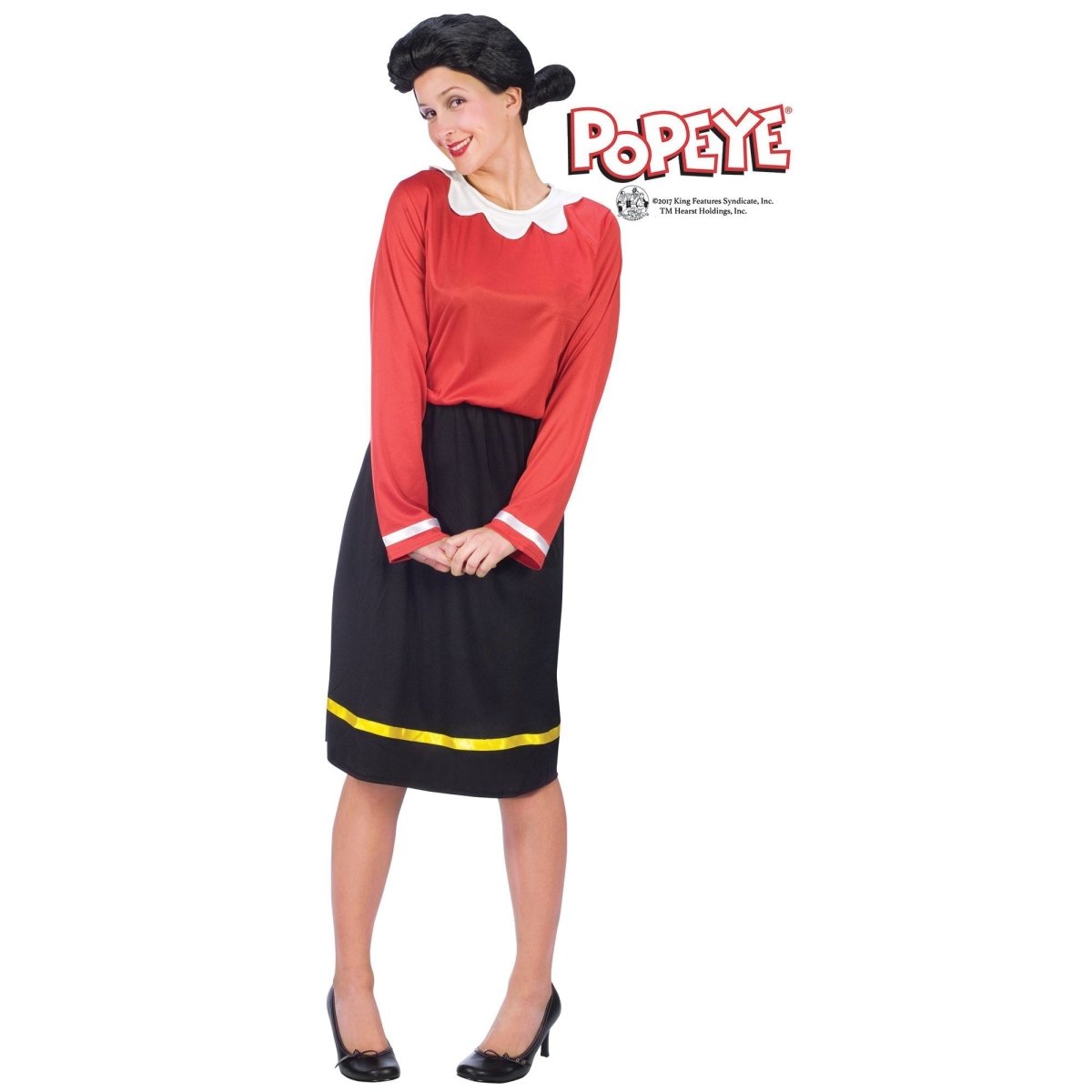 Popeye Olive Oyl Costume for Adults, Dress | Party Expert