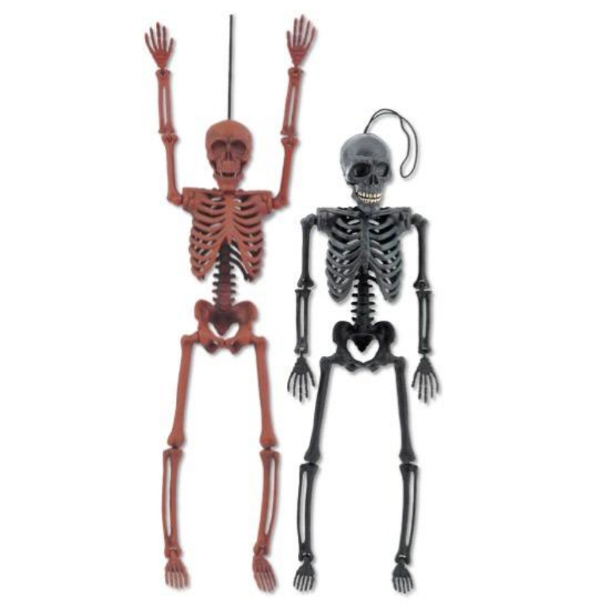 Hanging Rustic Skeleton, 14 Inches, Assortment, 1 Count | Party Expert