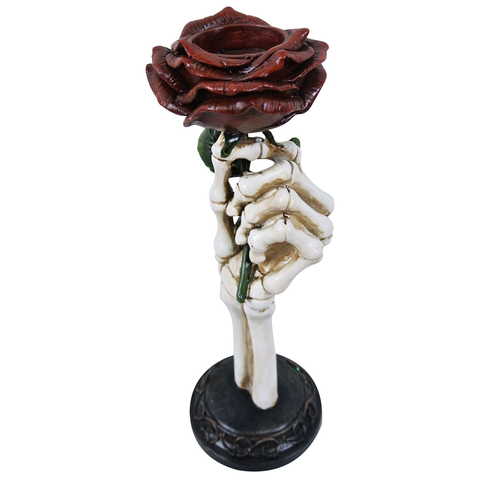 Skeleton Hand Candle Holder, 13 Inches, 1 Count | Party Expert