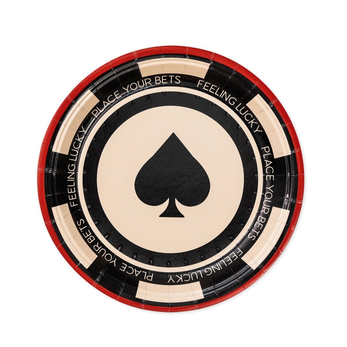 Feeling Lucky Small Round Dessert Paper Plates | Party Expert