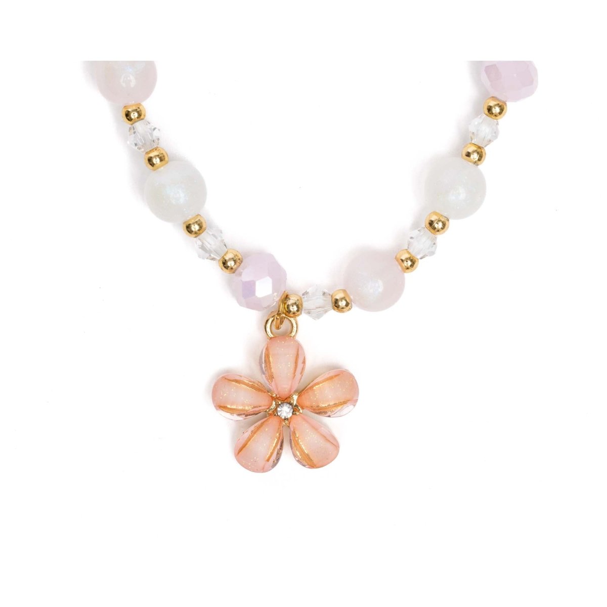 Flower Bloom Necklace and Bracelet Set for Kids | Party Expert