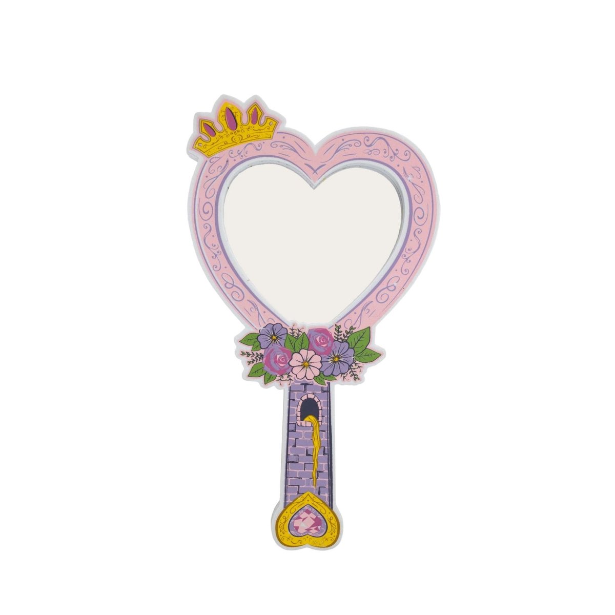 Disney Rapunzel Princess Mirror for Kids, 1 Count | Party Supplies ...