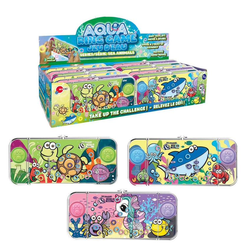 Aqua Ring Game, Sea Animal Series, Assortment, 1 Count | Party Expert