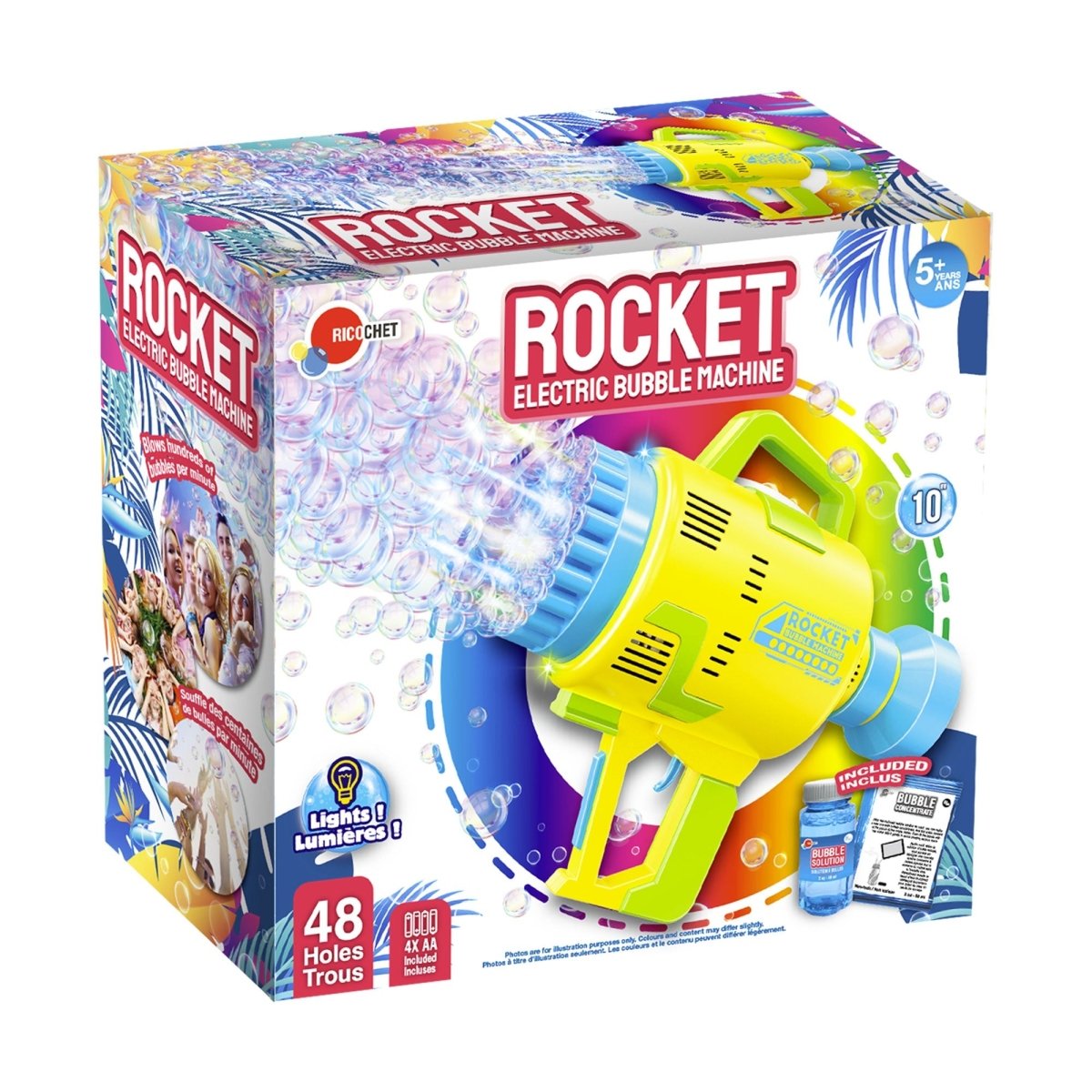 Bubble Blaster Rocket, 1 Count | Party Expert