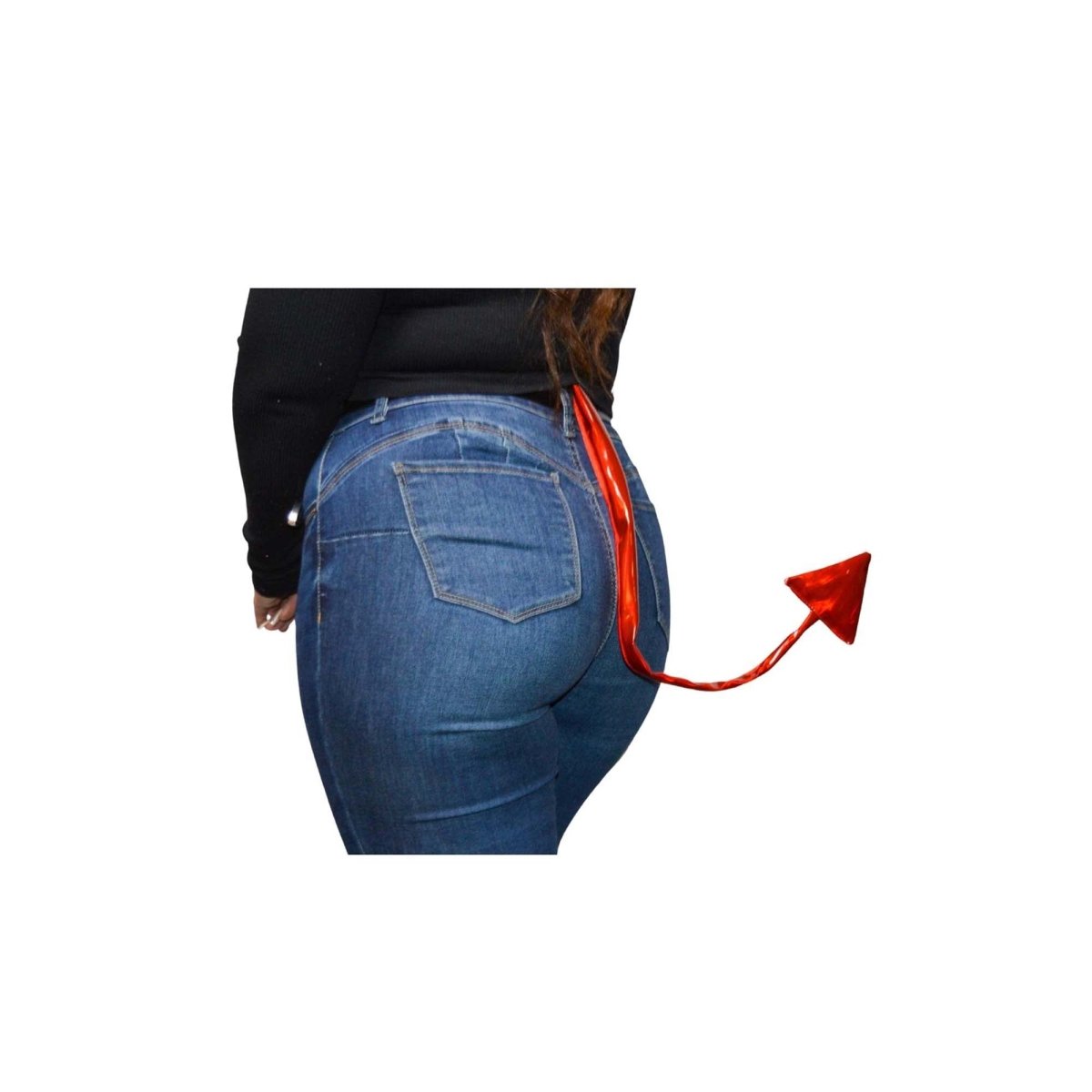 Leatherlike Devil Tail for Adults, 1 Count | Party Expert