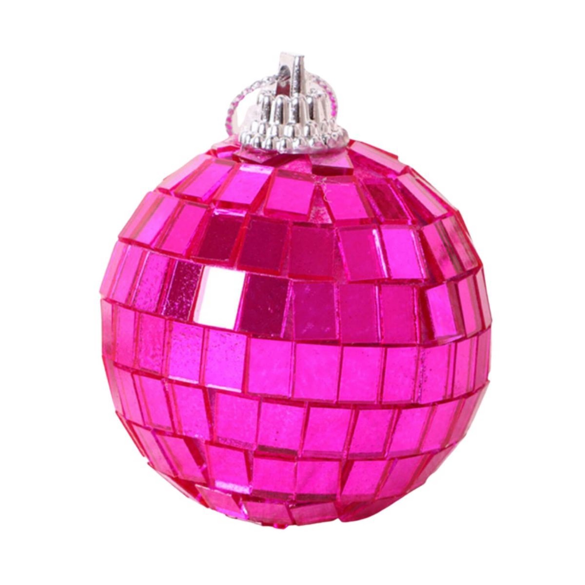 Pink Disco Ball, 12 Inches, 1 Count | Party Expert