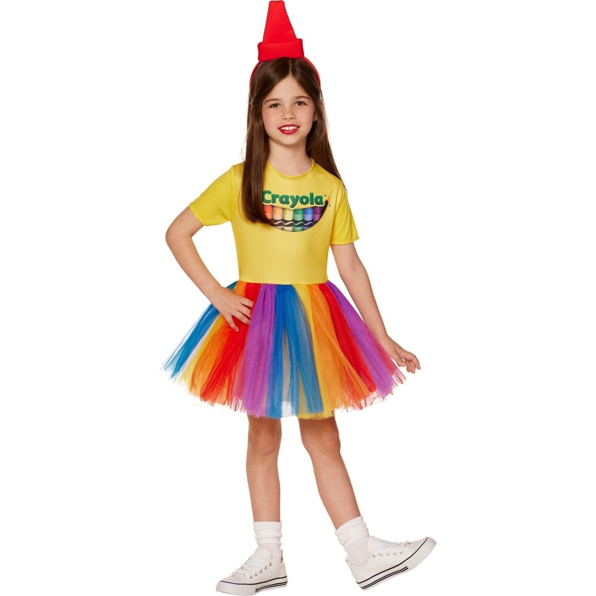 Crayola Box Costume for Kids, Multicolor Dress | Party Expert