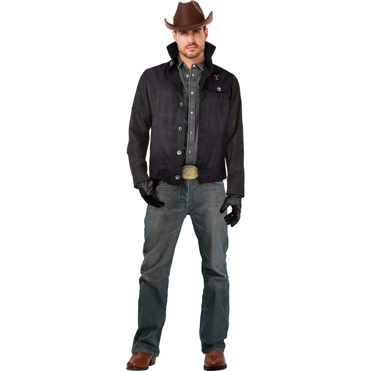 Yellowstone Rip Wheeler Costume for Adults, Jacket | Party Expert
