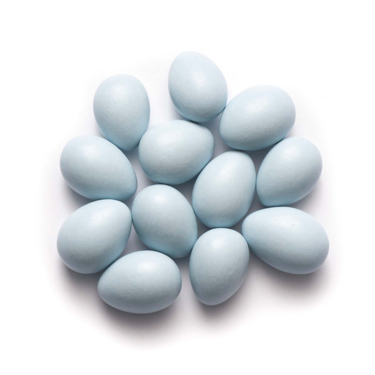 Light Blue Jordan Almonds, 12 Oz, 1 Count | Party Expert