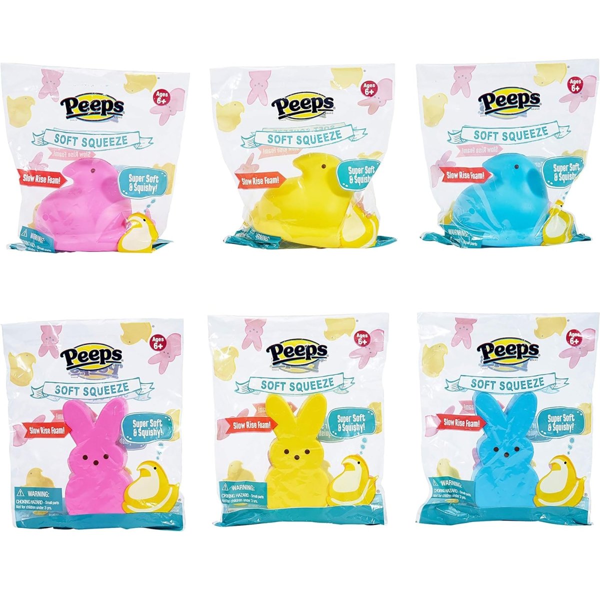 Peeps Easter Toy Soft Squeeze, Assortment, 1 Count | Party Expert