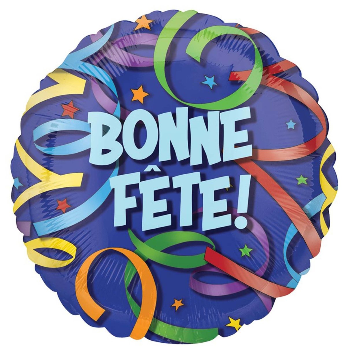 "Bonne Fête" Round Supershape Balloon | Party Expert
