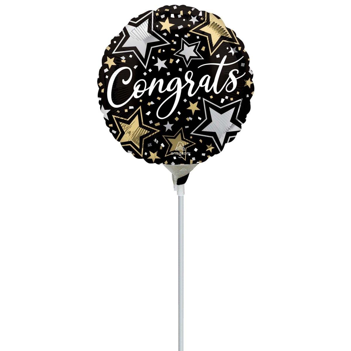 Congrats Star Air-Filled Foil Balloon, 9 Inches | Party Supplies ...