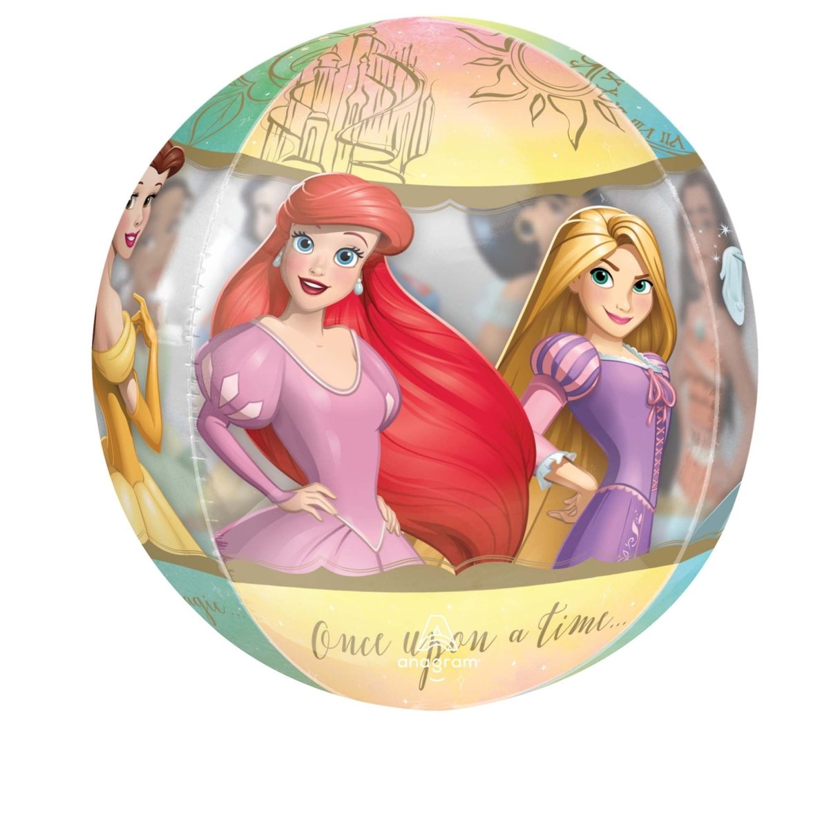 Disney Princess Birthday Orbz Balloon, 15 Inches | Party Supplies ...