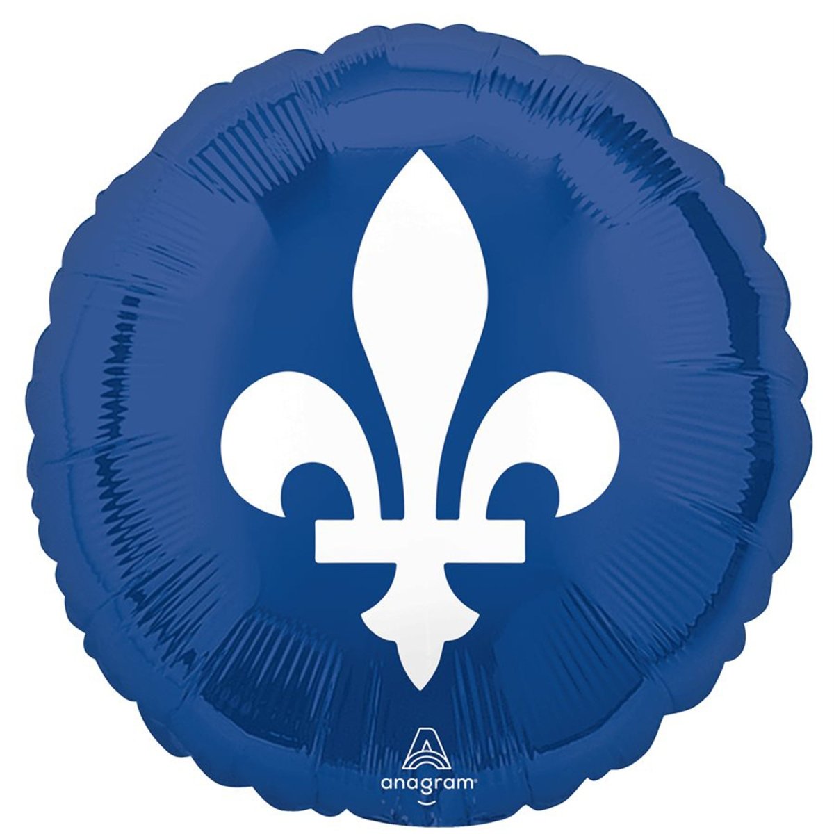 Ballon mylar drapeau du Québec, 18 pouces | Party Expert