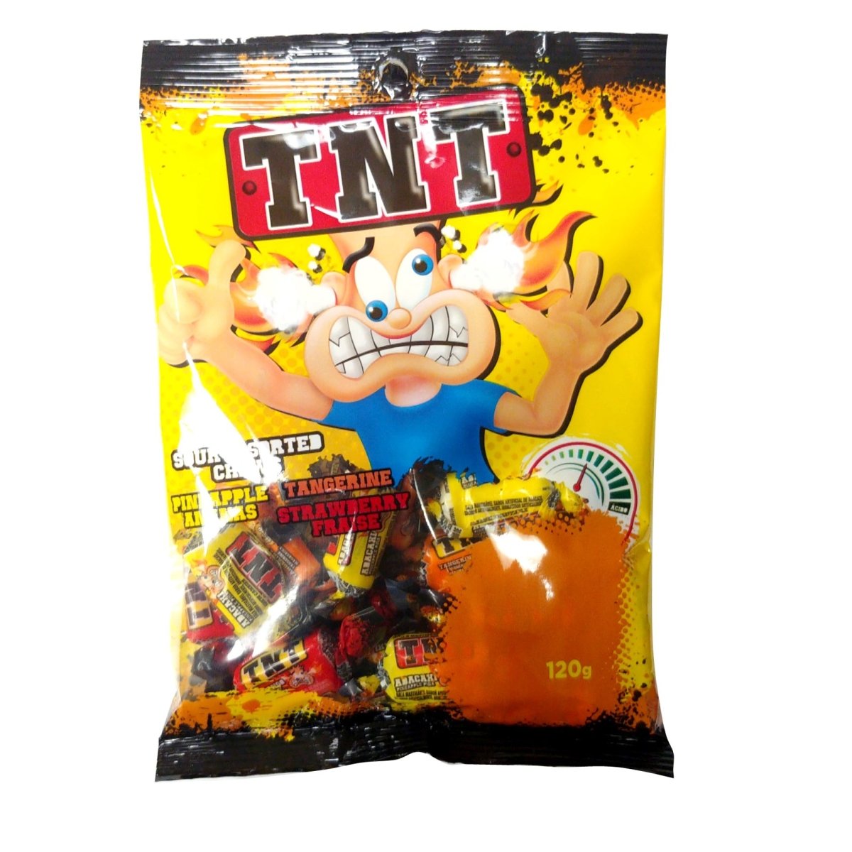 TNT Sour Assorted Chews, 120g | Party Expert