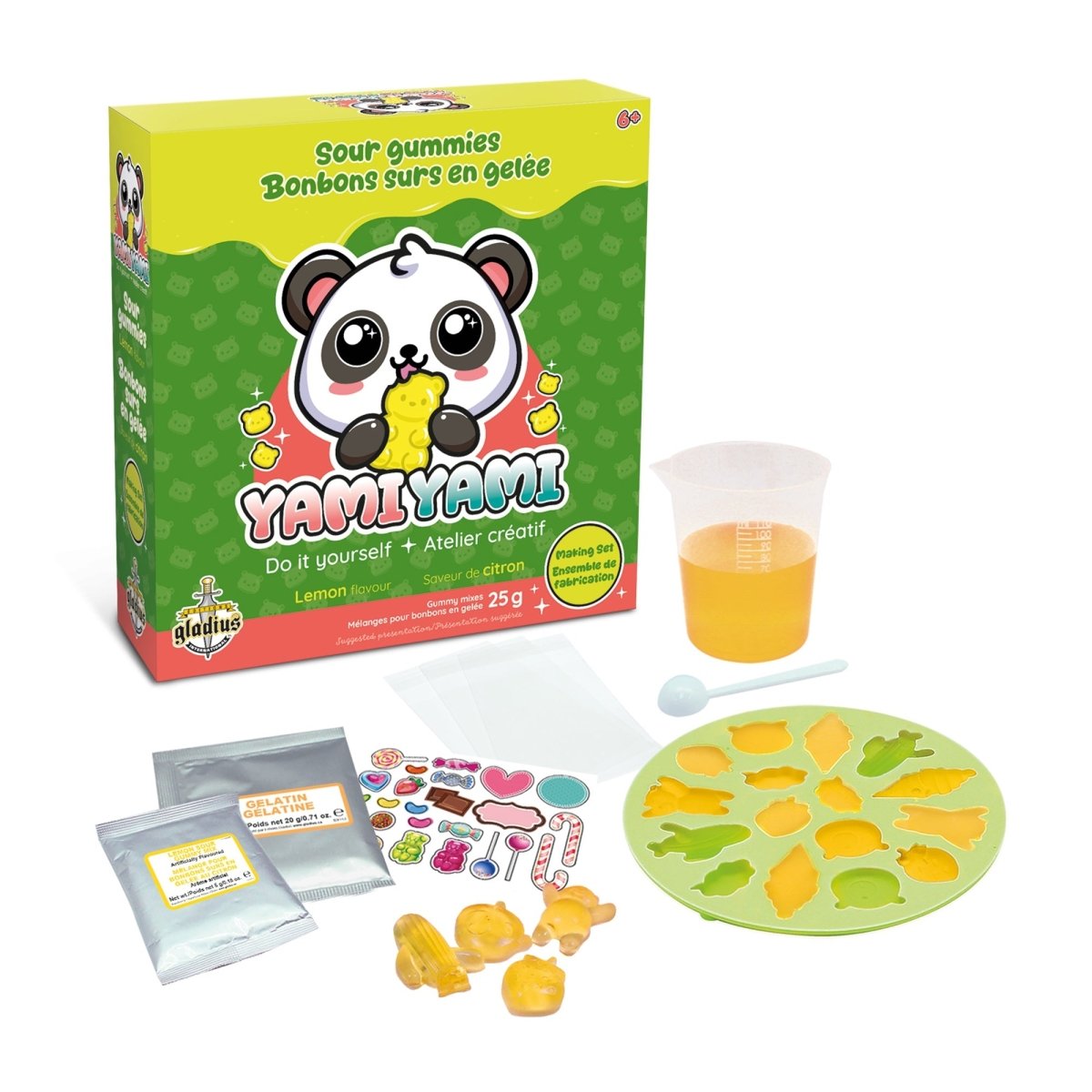 Yami Yami Do It Yourself Lemon Flavoured Sour Gummies | Party Expert