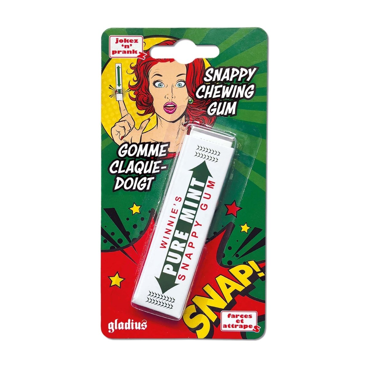 Snappy Chewing Gum, 1 Count | Party Supplies – Party Expert