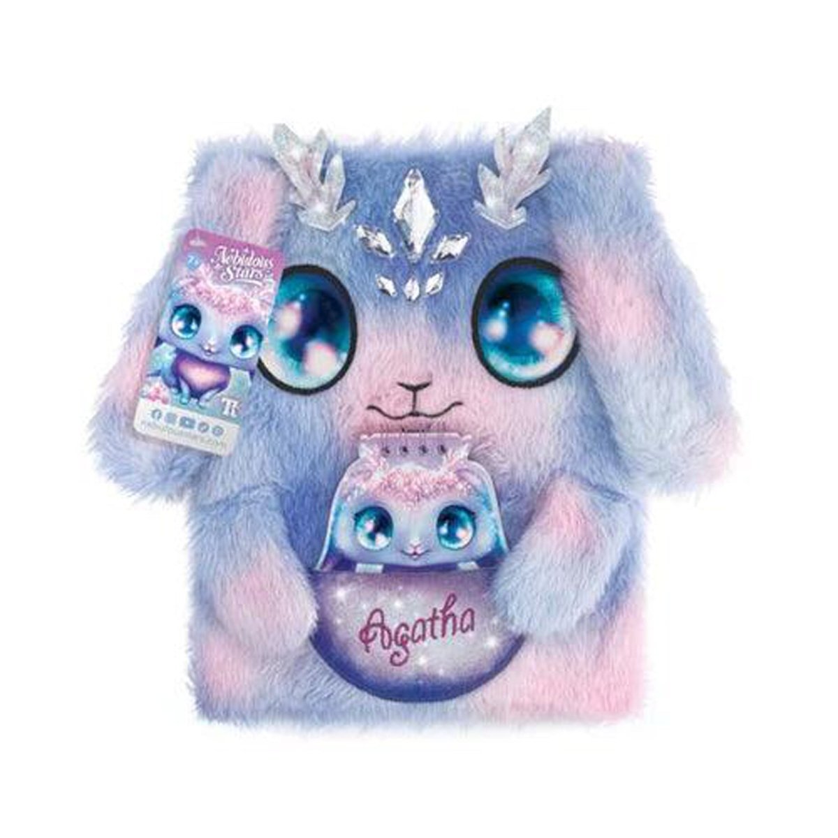 Nebulous Stars Agatha Giant Plush Journal, 1 Count | Party Expert