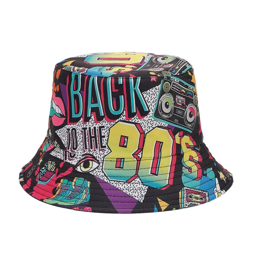 80s Bucket Hat for Adults | Party Expert