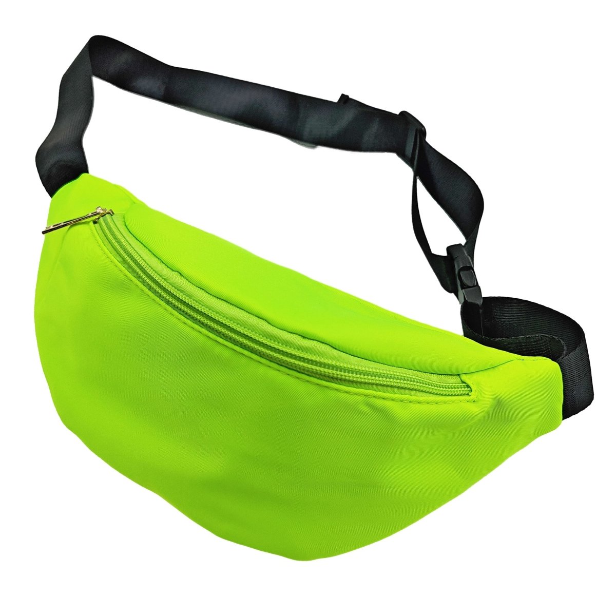 80s Yellow Neon Fanny Pack for Adults | Party Expert