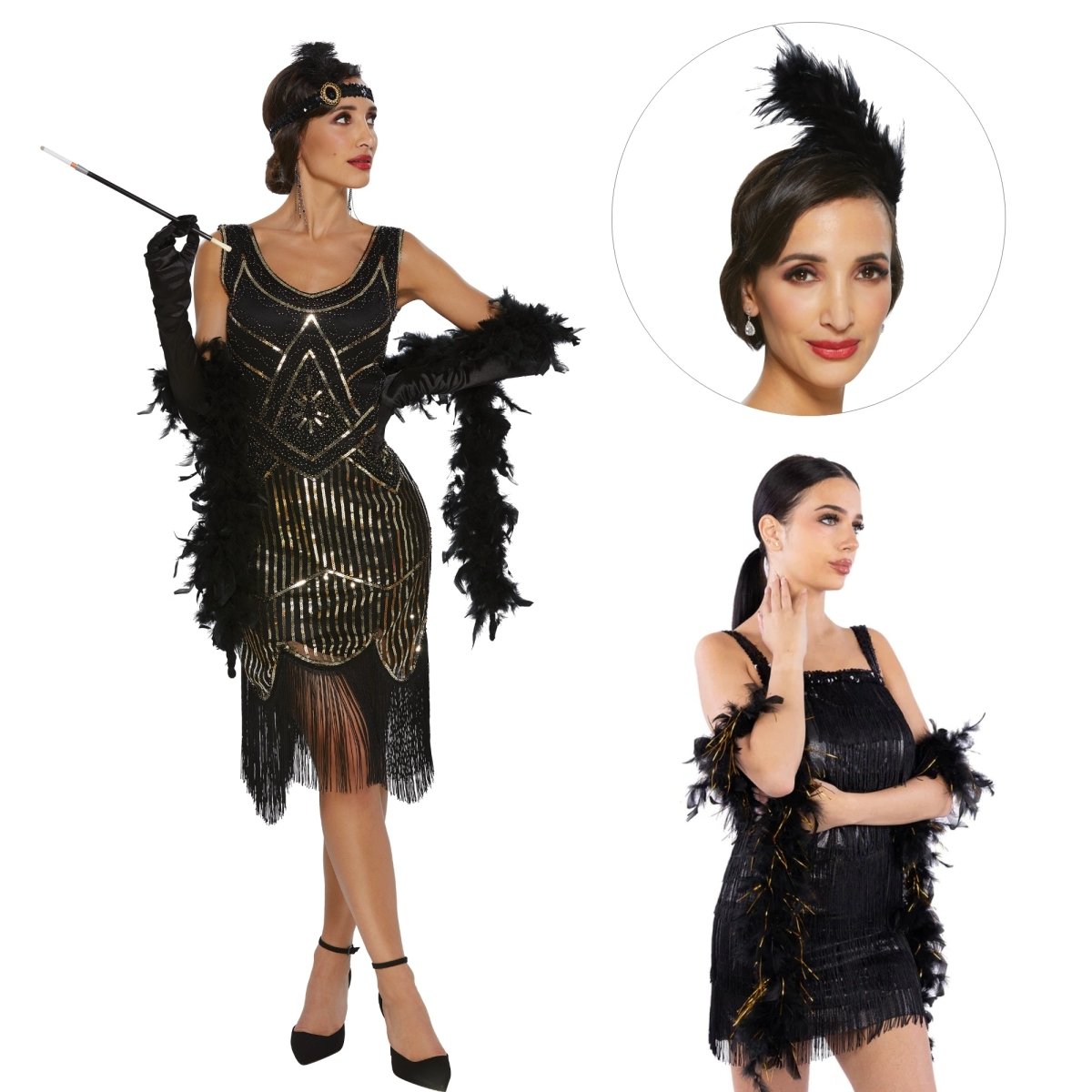1920s Flappers Costume Kit for Adults | Party Expert