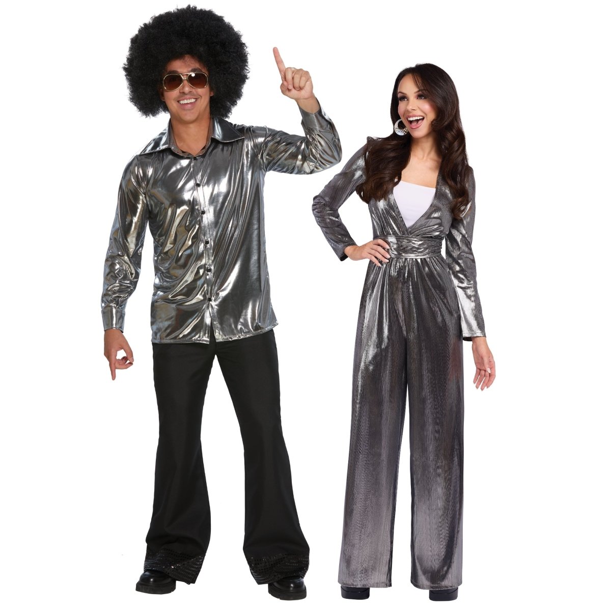 1970's Disco Couple Costumes – Party Expert