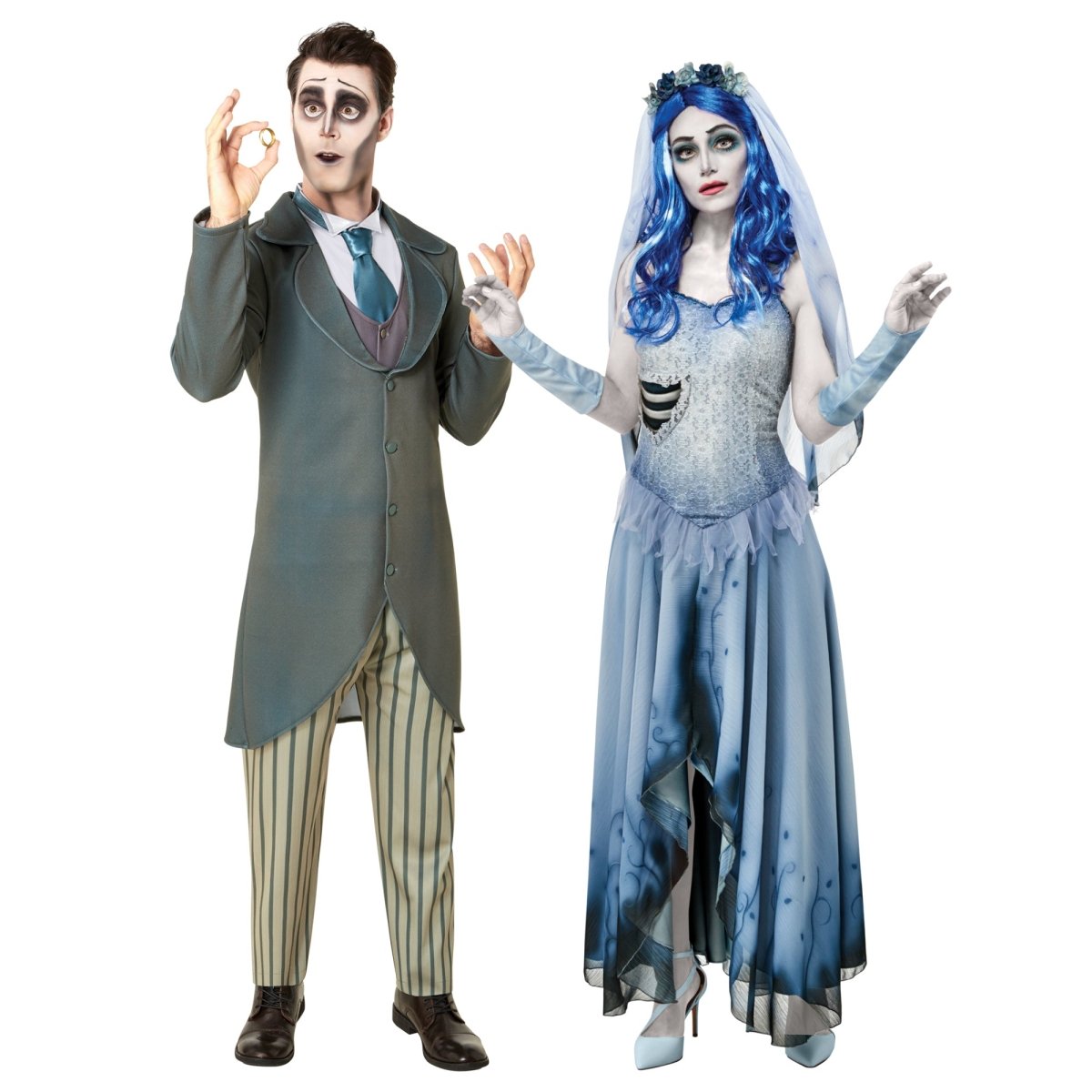 Corpse Bride Couple Costumes – Party Expert