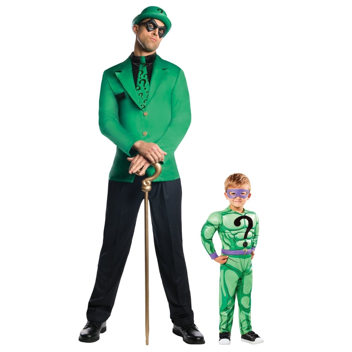 Daddy and Me Riddler Costumes – Party Expert