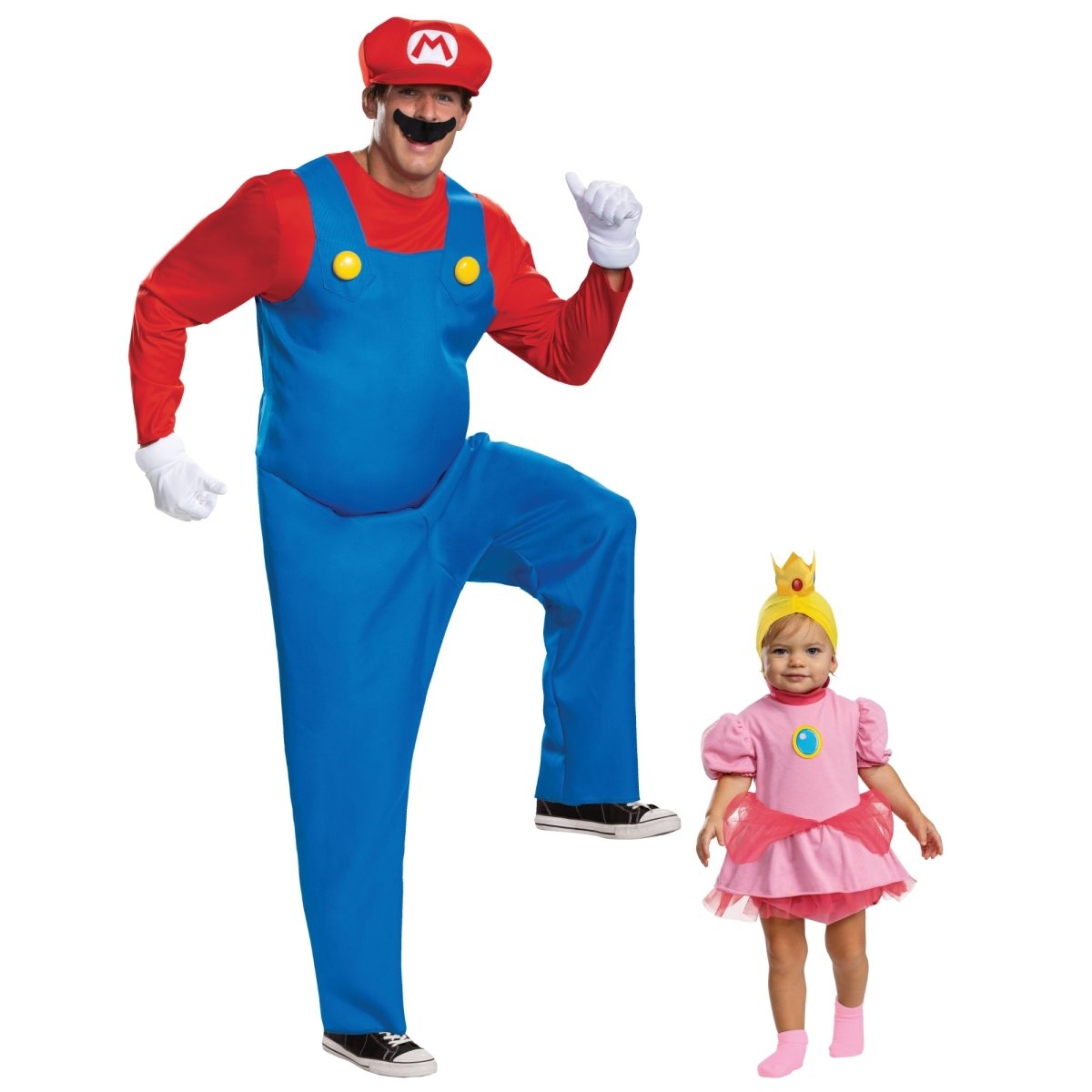 Daddy and Me Super Mario Bros Costumes – Party Expert