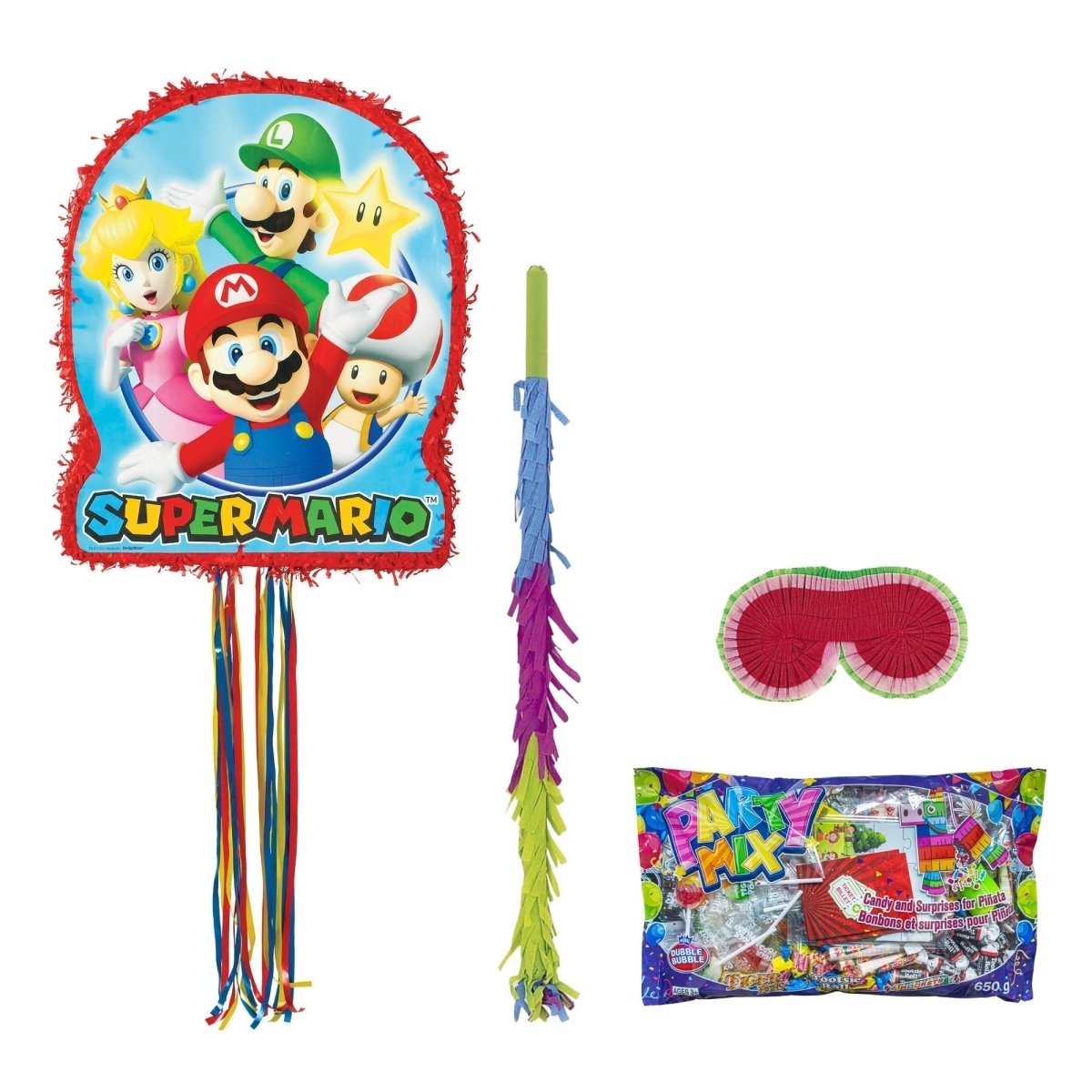 Super Mario Bros. Piñata Birthday Party Kit | Party Supplies – Party Expert