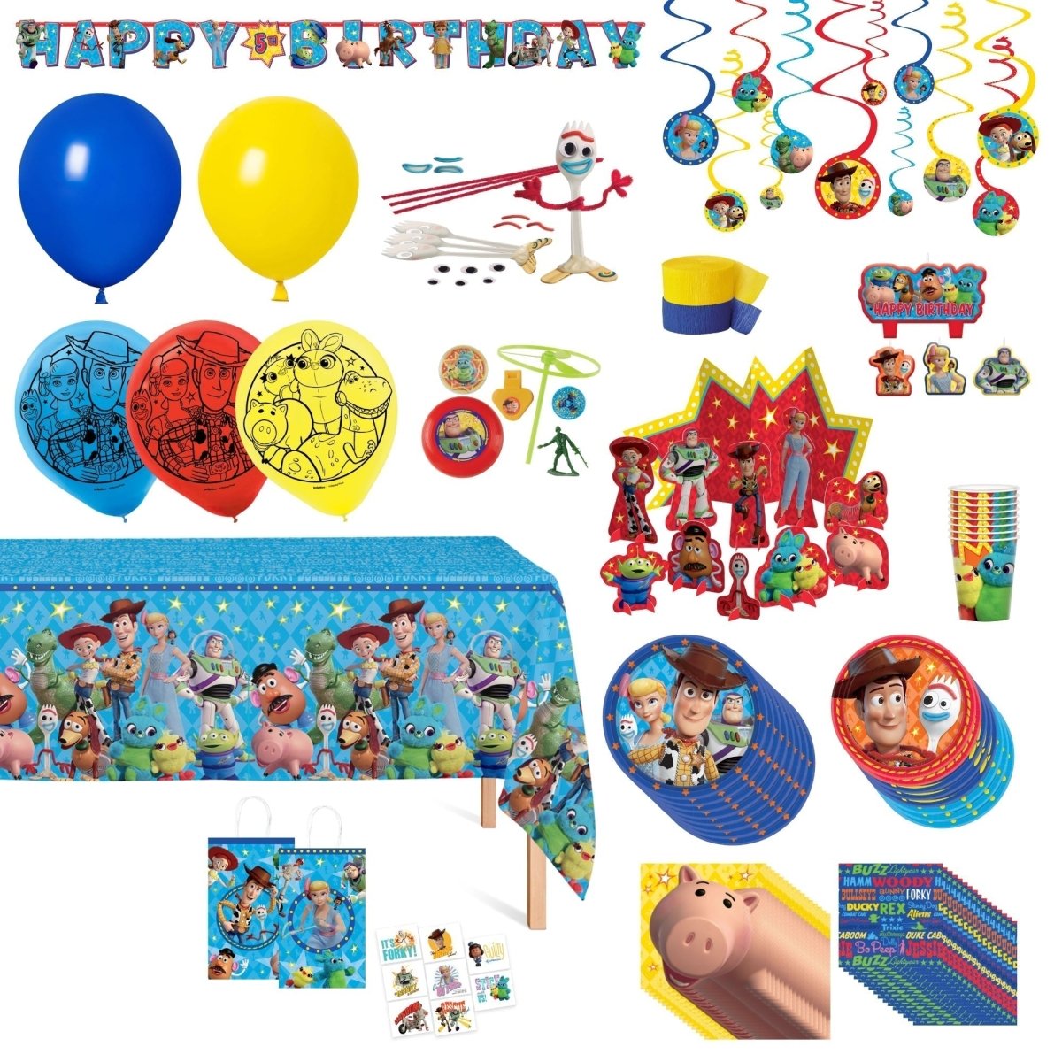 Toy Story Ultimate Birthday Party Supplies Kit | Party Supplies – Party ...