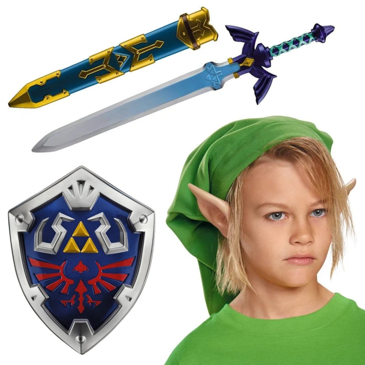 Link Costume Accessory Kit for Kids | Party Expert
