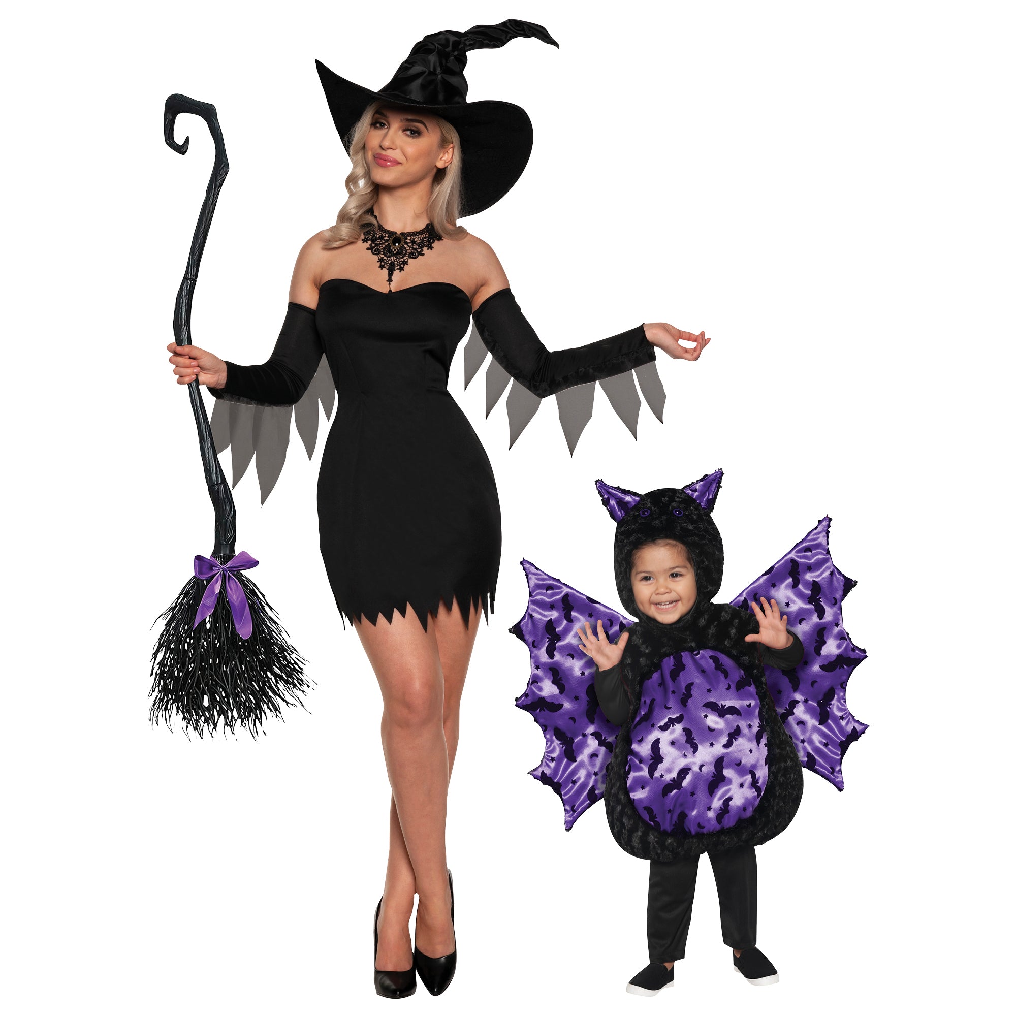Mommy and Me Witch Costumes – Party Expert