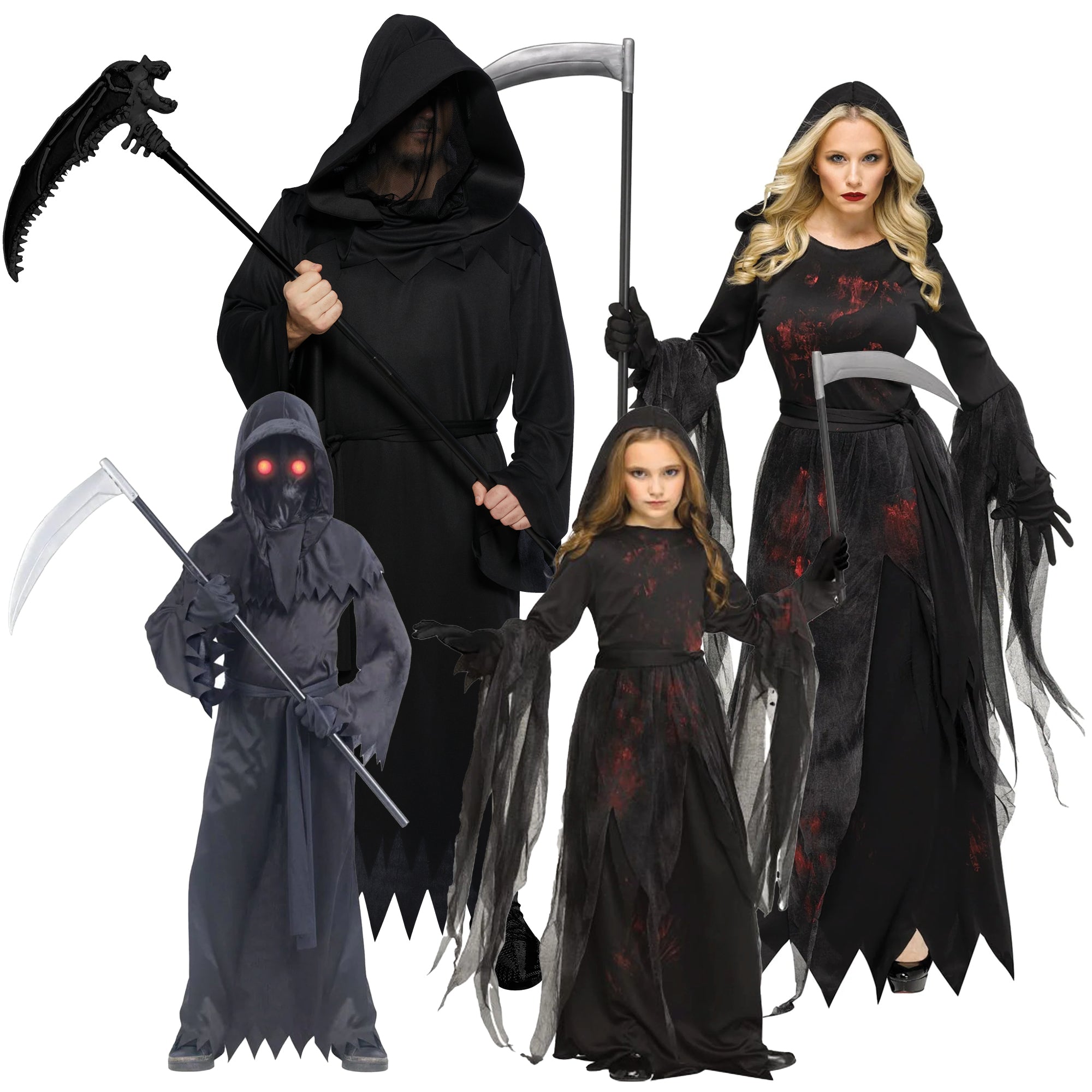 Reaper Family Costumes – Party Expert