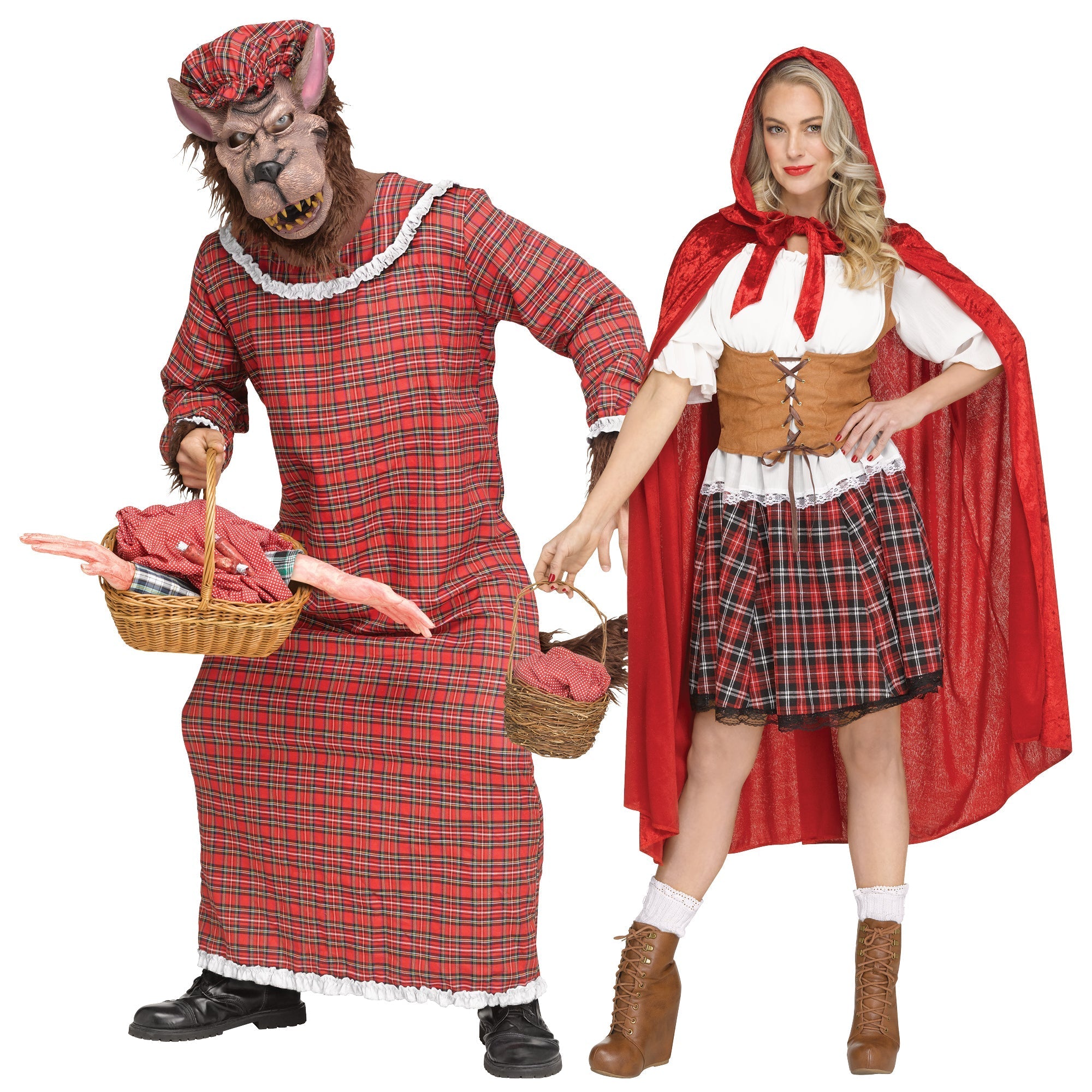 Red Riding Hood Couple Costumes – Party Expert