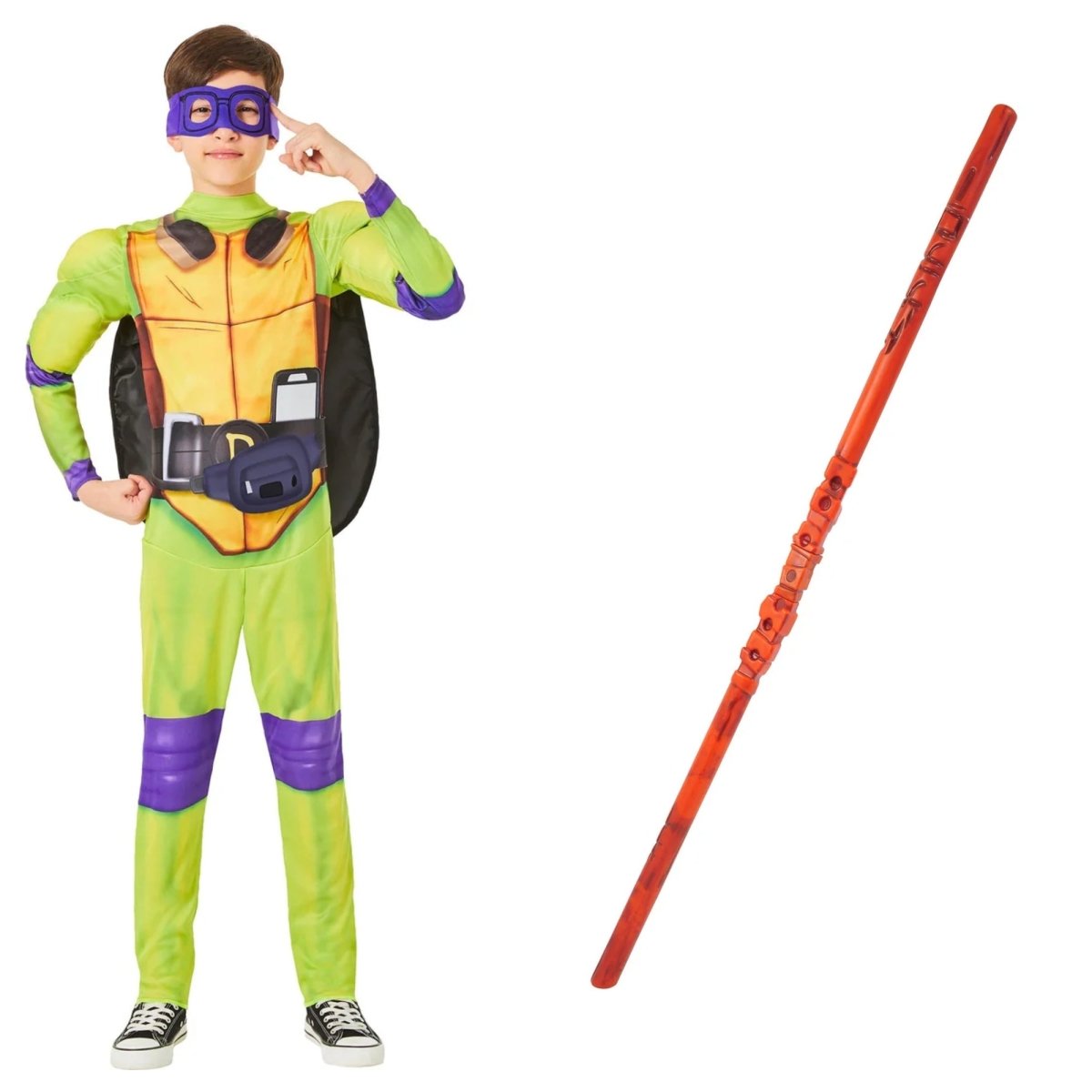 Teenage Mutant Ninja Turtles Donnie Costume Kit for Kids – Party Expert