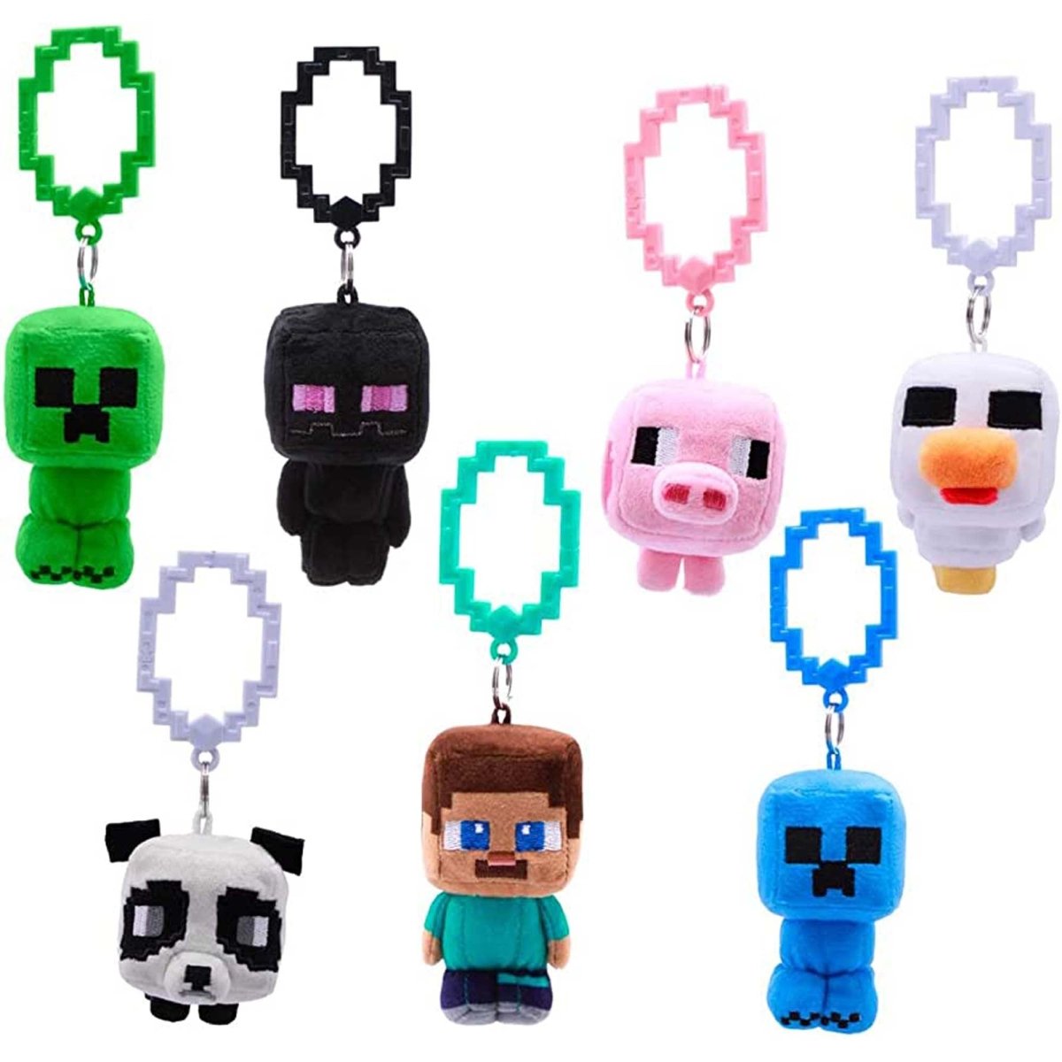 Minecraft Plush Backpack Hanger, Assortment, 1 Count | Party Expert