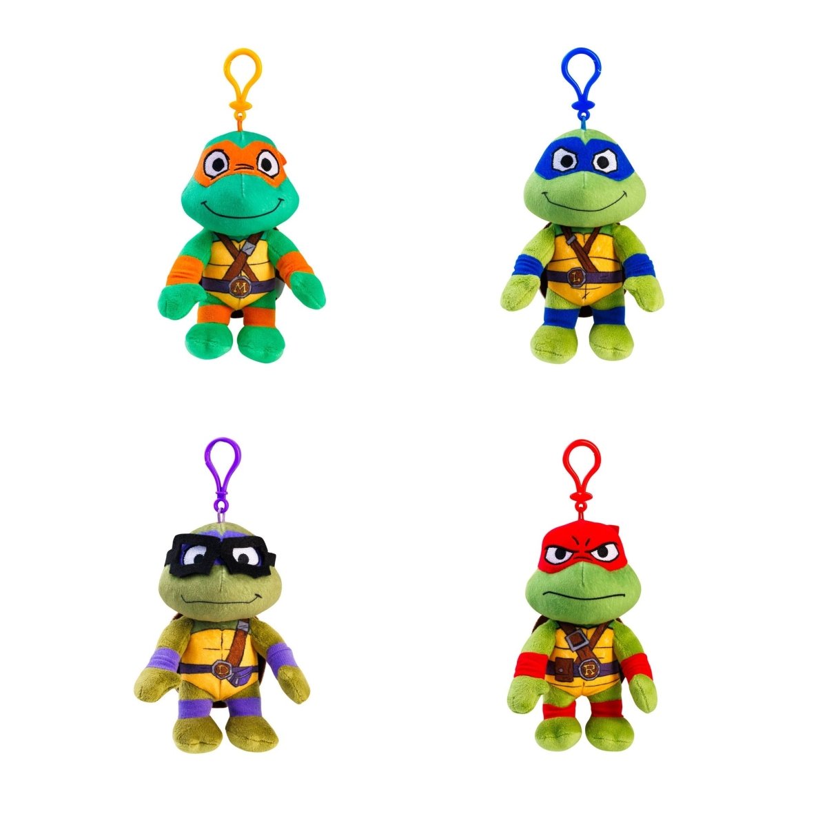 Teenage Mutant Ninja Turtles Plush Keychain | Party Expert