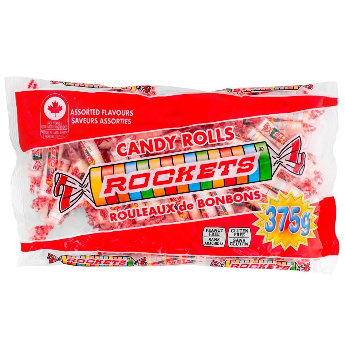 Sac de bonbons rockets, 375g | Party Expert