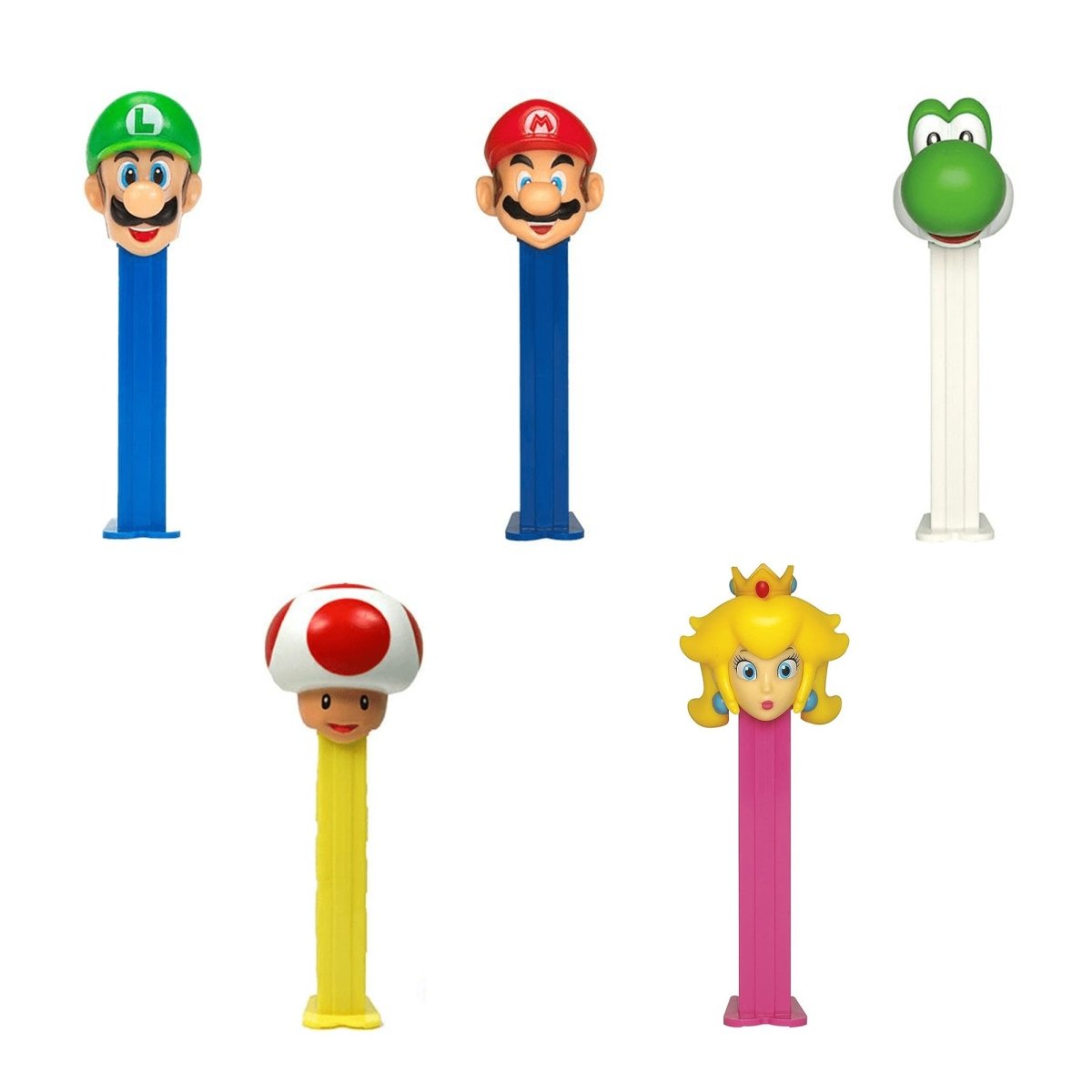 Super Mario Bros Pez, Assortment, 1 Count | Party Expert