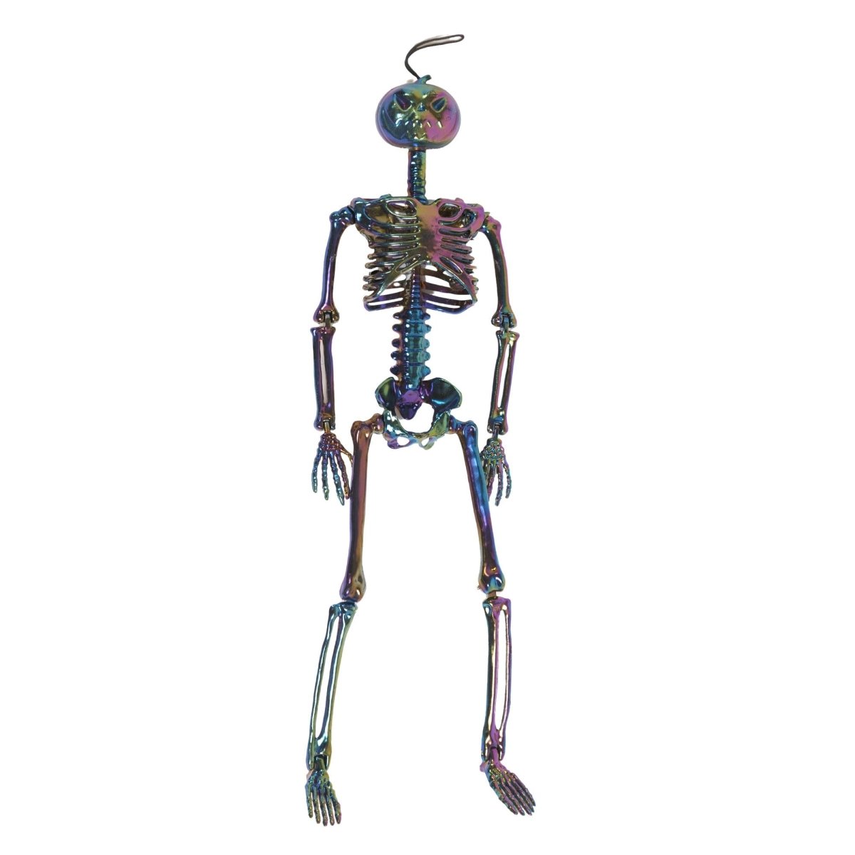 Electroplated Skeleton, 16 Inches, 1 Count | Party Expert