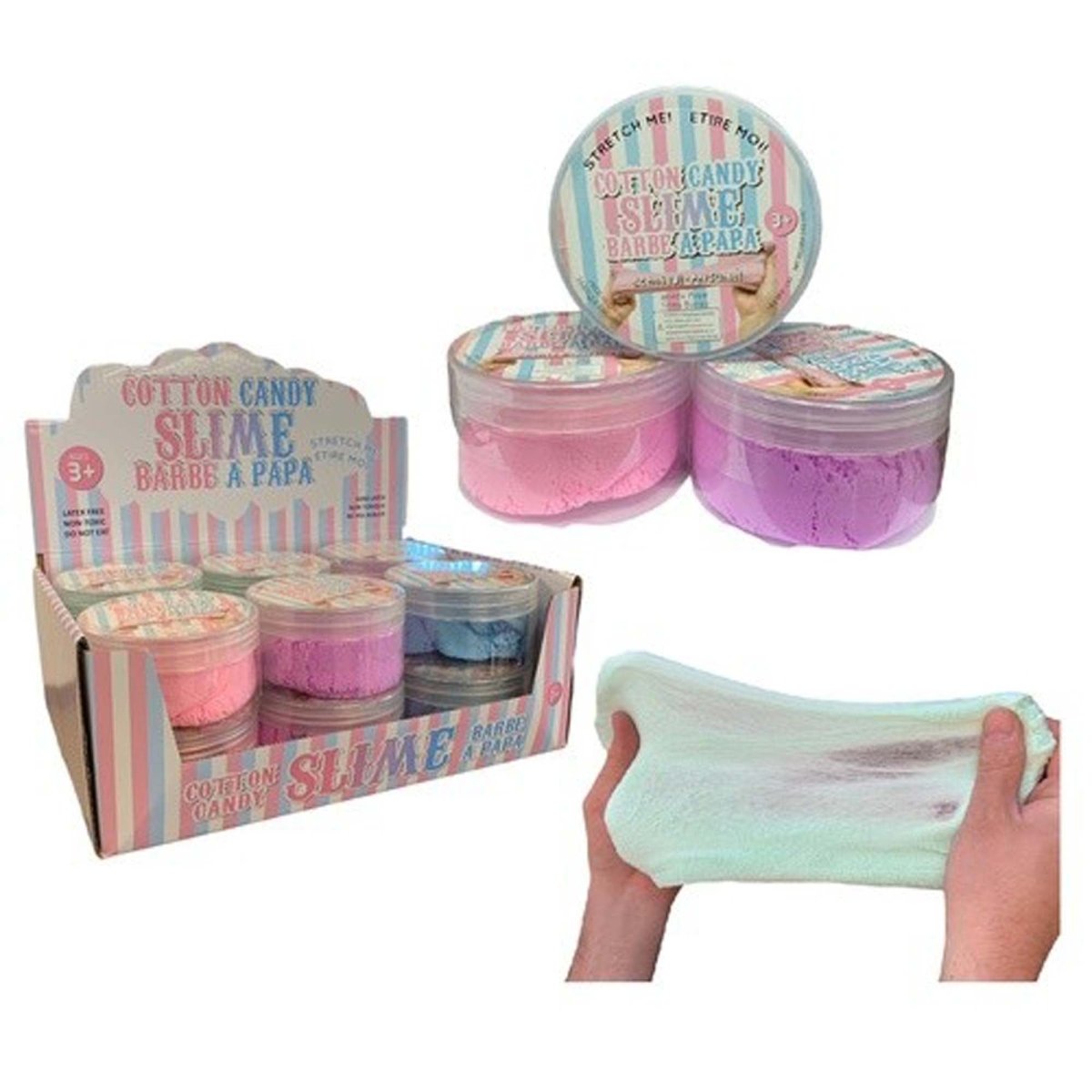Cotton Candy Putty, Assortment, 1 count | Party Expert