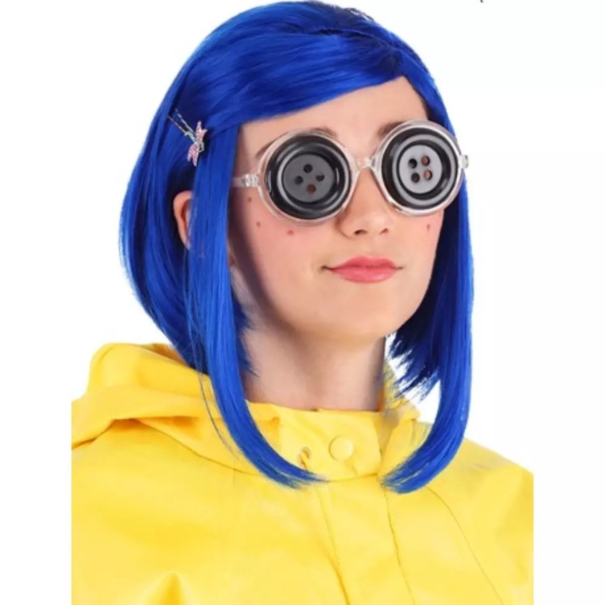 Coraline Button Eye Glasses | Party Expert