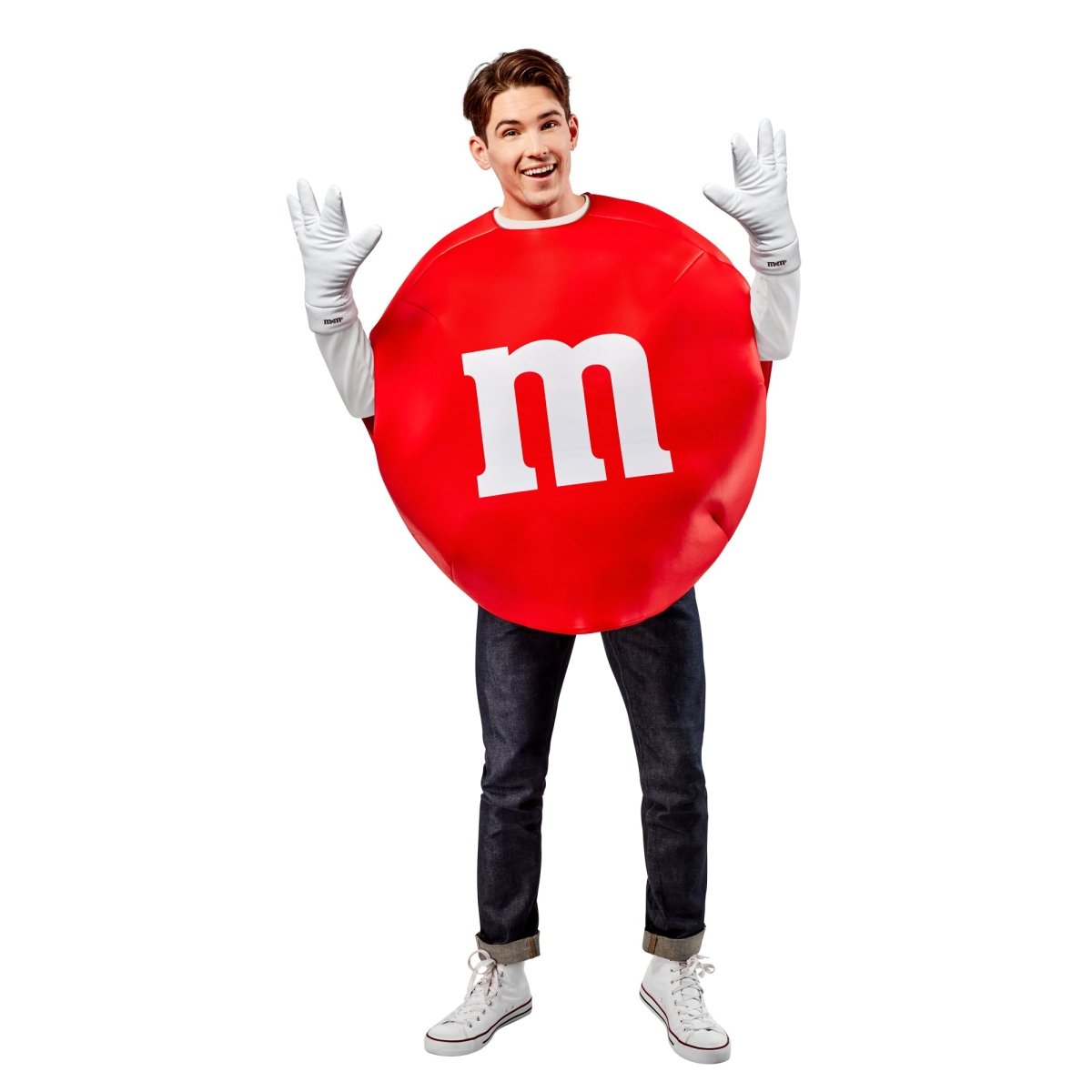 Red M&M Costume for Adults | Party Expert