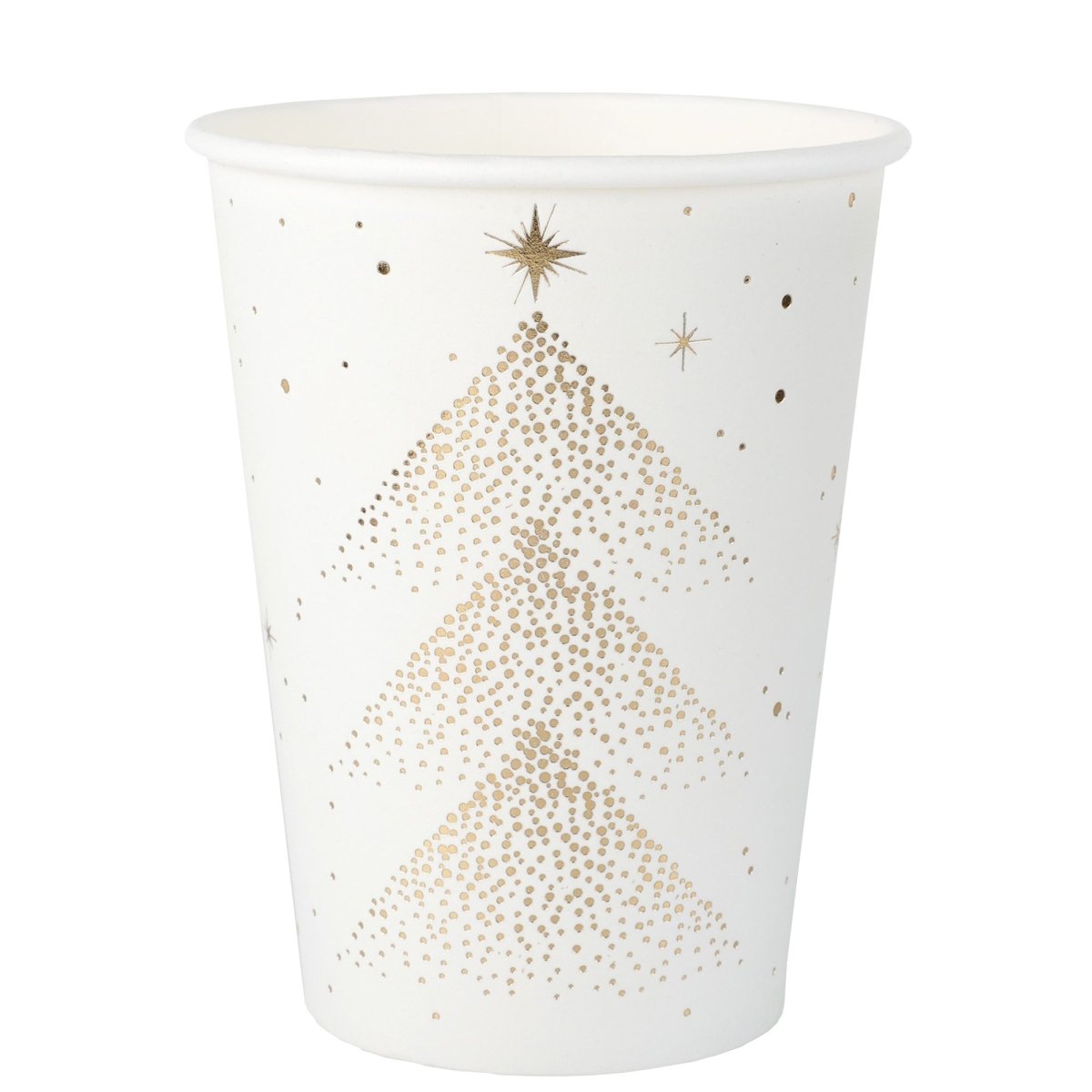 Glittering Christmas Paper Cups | Party Expert