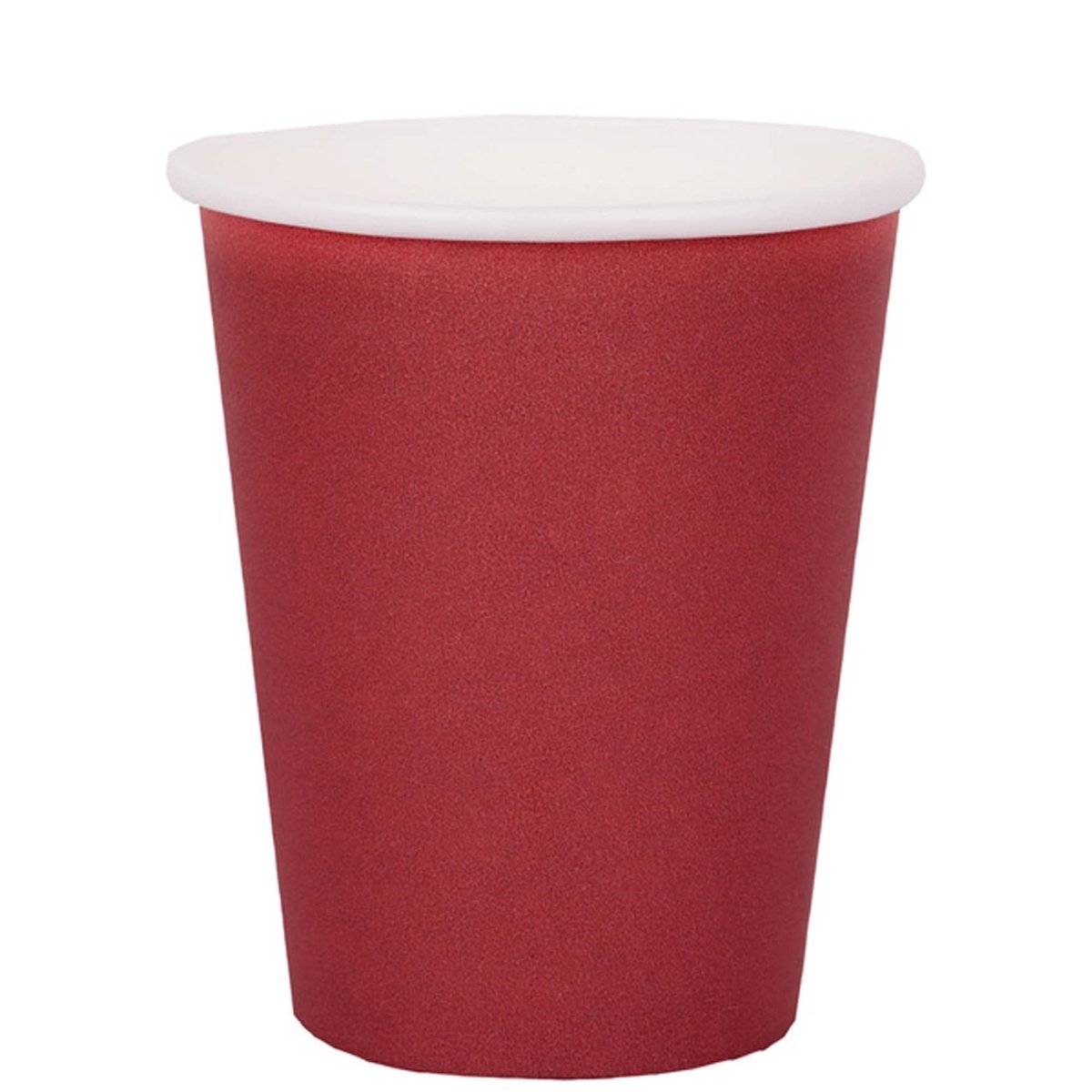 Burgundy Red Party Paper Cups, 9 Oz, 10 Count | Party Expert