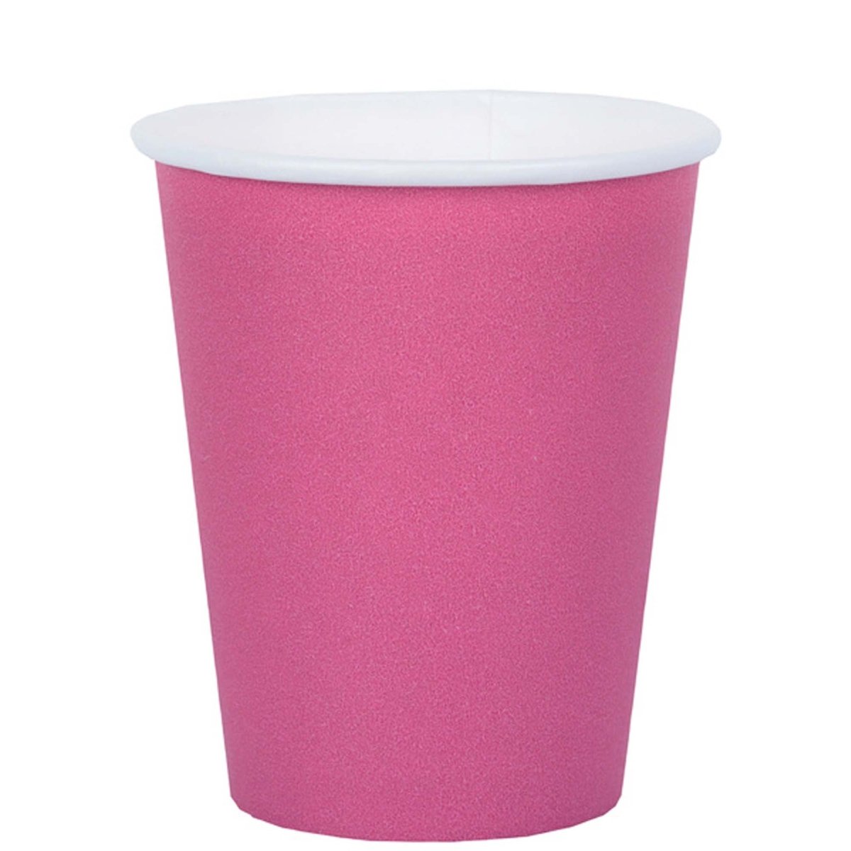 Candy Pink Party Paper Cups, 9 Oz, 10 Count | Party Expert