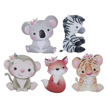 Explorer Animals Birthday Party Paper Table Scatter | Party Supplies ...