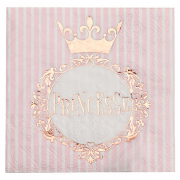 Princess Birthday Large Lunch Napkins, 20 Count | Party Supplies ...