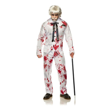 Evil Fast Food Colonel Costume for Adults | Party Expert
